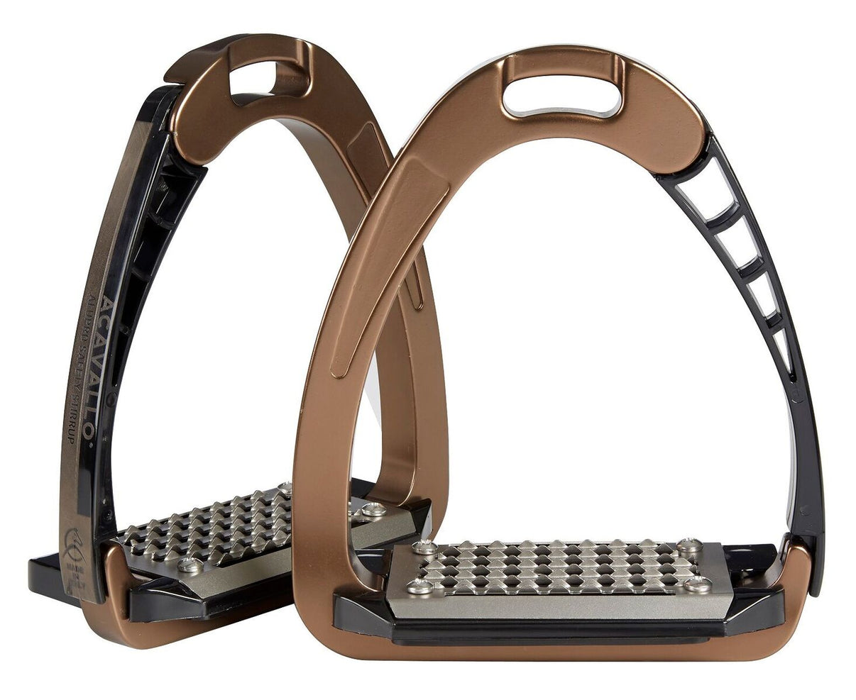 Acavallo Arena AluPro Aluminium Safety Stirrups – ROBYN'S TACK ROOM
