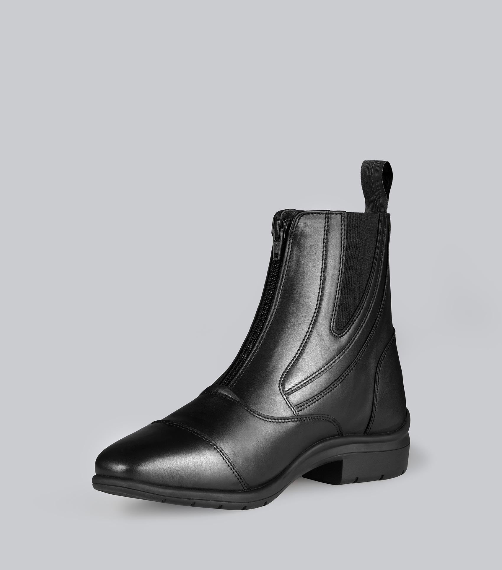 Premier equine Taro Waterproof Leather Paddock Boot Black - Robyn's ...